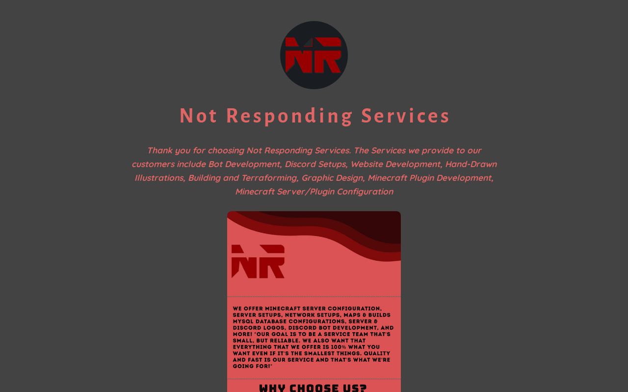 Not Responding Services